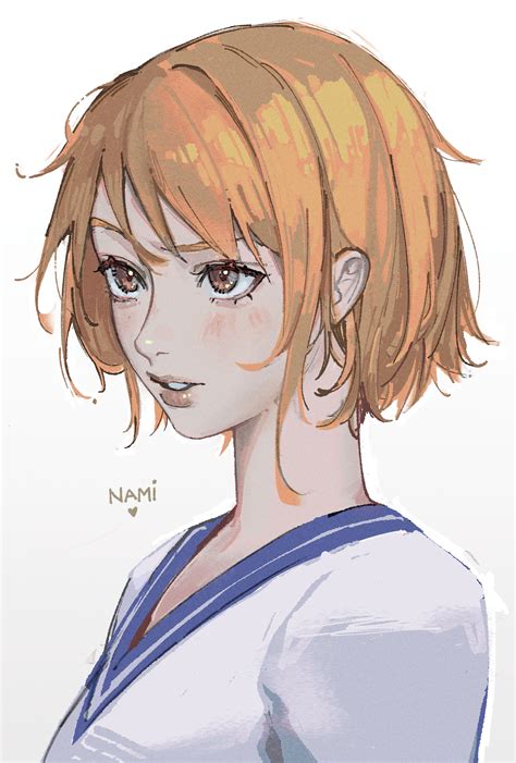 Nami One Piece Drawn By Lyrah Danbooru