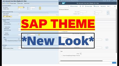 Sap New Theme Sap S4hana Theme Sap New Look Sap New Design