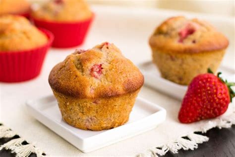 Кексы клубничные в силиконовых формочках рецепт с фото Recipe Dairy Free Breakfast Recipes