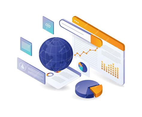 Premium Vector Diagnostic Analyst Infographic Business