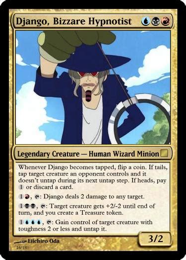 Fandom Card Its Django Or Jango From One Piece Figured Itd Be