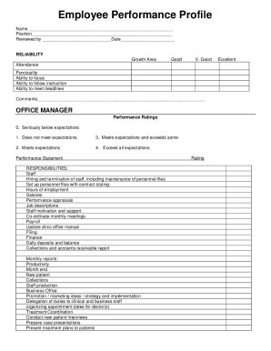 Fillable Online Performance Appraisal Phrases Evaluation Forms Fax Email Print PdfFiller