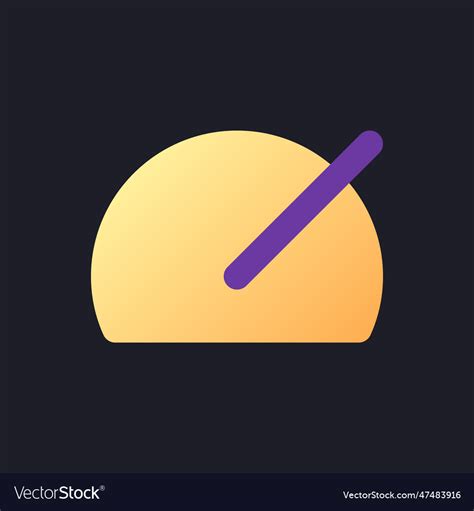 speed up flat gradient fill ui icon for dark theme