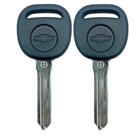 2 Transponder Chip Car Key For 2006 2007 2008 2009 2013 Chevrolet Chevy
