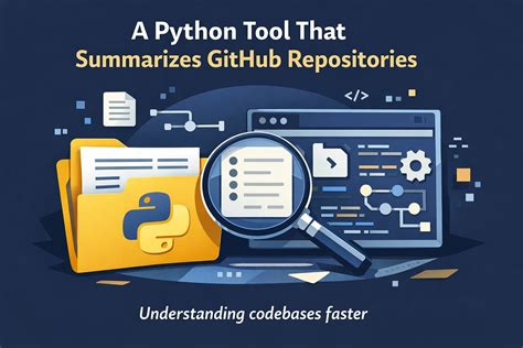 A Python Tool That Summarizes Github Repositories By Muhammad Huzair Awan Jan 2026 Python