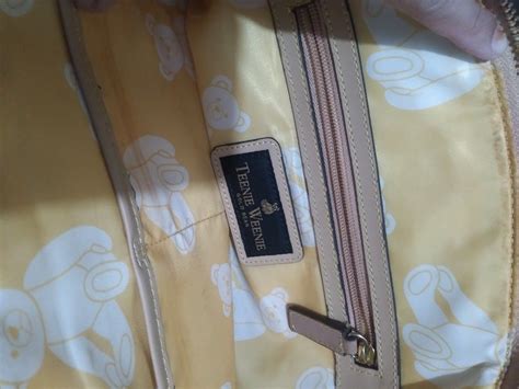 Teenie Weenie Gold Bear Two Way Bag Authentic On Carousell