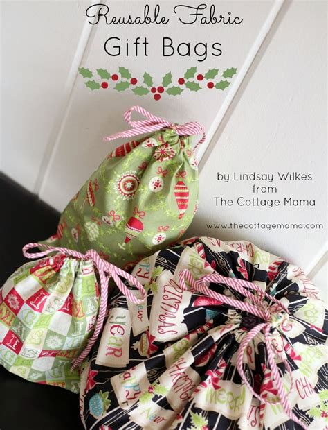 Reusable Fabric T Bags Tutorial