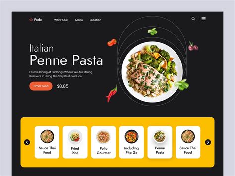 Restaurant Landing Page Designs Themes Templates And Downloadable