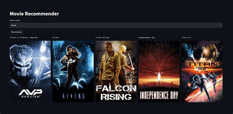Github Warmachine028movie Recommender This Is A Movie Recommendation Website Built With Python