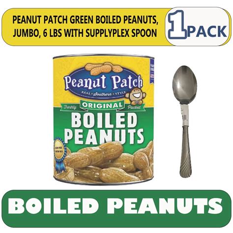 Peanut Patch Large Green Boiled Peanuts Jumbo 6 Lbs With Supplyplex