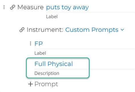 Custom Prompts Instrument
