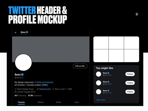 Twitter Profile Template