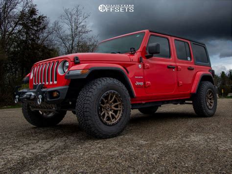 2021 Jeep Wrangler With 17x9 12 Fuel Rebel 5 And 28570r17 Bfgoodrich