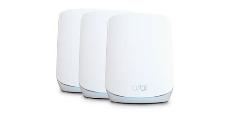 Netgear Orbi WiFi Tri Band Mesh System er Set Mesh Router weiß