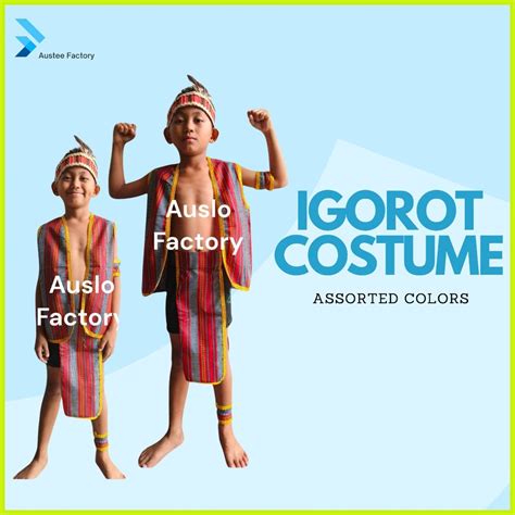 Austee Filipino Igorot Costume Lapu Lapu Attire Igorot Baguio Set