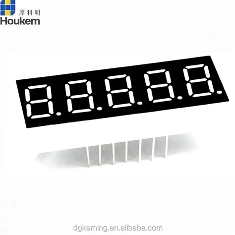 Numeric 036 Inch 7 Segment Led Display 5 Digit 7 Segment Led Display From China Manufacturer