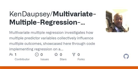 Github Kendaupseymultivariate Multiple Regression Using Python