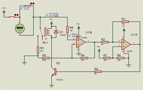 Schmitt Trigger Circuit Using Bjt