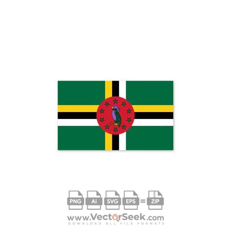 Dominica Flag Vector Ai Png Svg Eps Free Download