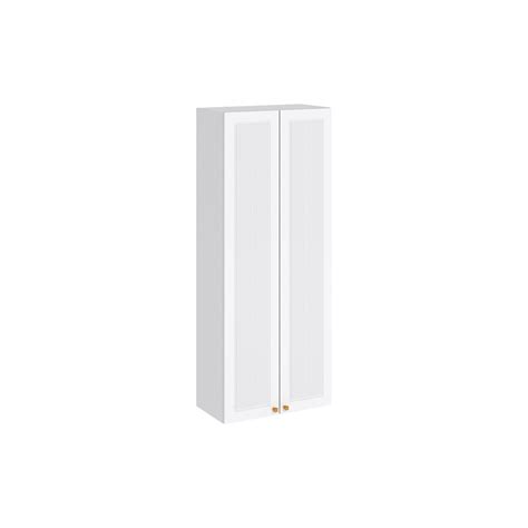 Шкаф верхний высокий пенал с 2 створкой Кухня Моцарт 600 мм Белый Айленд купить в Пензе в