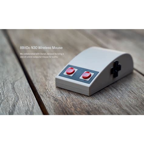 8bitdo N30 Wireless Mouse With D Pad Navigation Button 3d Touch Panel For Windows Mac Os