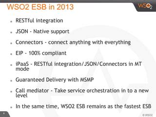 WSO ESB The Fastest Open Source ESB With Superior Integration Capabilities PPT