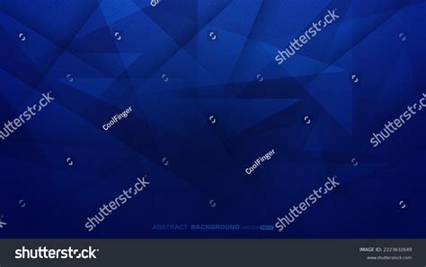 Blue Abstract Geometric Triangular Dot Pattern Stock Vector Royalty Free 2223632649 Shutterstock