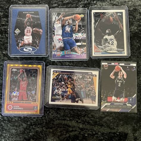 Basketball Card Lot Cooper Flagg Aiden Sherrell Kobe Jordan