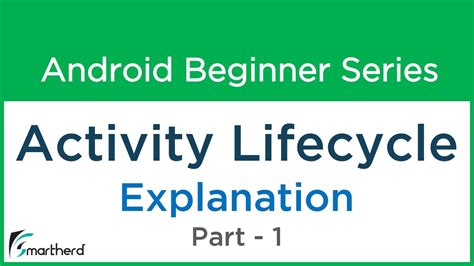Android Tutorial Activity LifeCycle Part YouTube