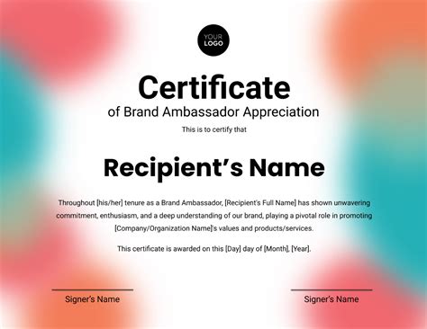 Brand Ambassador Pitch Template Prntbl Concejomunicipaldechinu Gov Co
