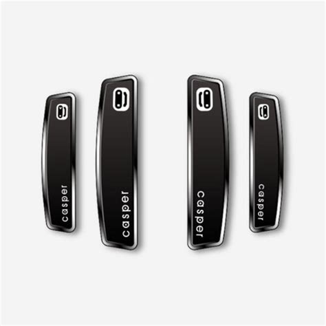 오토모듬 블랙 쉴드 엠블럼 도어가드 캐스퍼 일렉트릭 문콕방지 도어스크래치방지 오토모듬