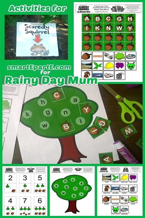 Scaredy Squirrel Inspired Learning Activities