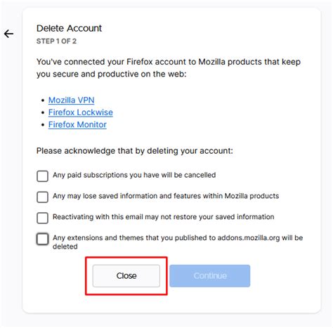 [fxa settings] “close” button displayed instead of “cancel” button in