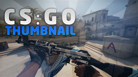 Cs Go Thumbnail Template Free Youtube