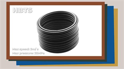 Hbts Buffer Oil Seal Ptfe Hydraulic Buffer Ring Standard Rod Buffer