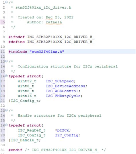 github rafaelatff target stm32f401 drivers i2c this project uses