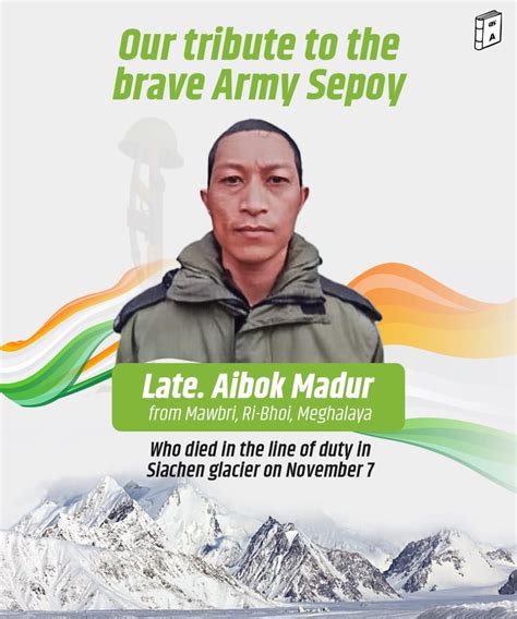 National We Salute The Unparalleled Bravery Of Sepoy Aibok Madur From