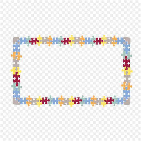 상업 요소 퍼즐 테두리 퍼즐 국경 여러 가지 색상 Png 일러스트 및 벡터 에 대한 무료 다운로드 Pngtree