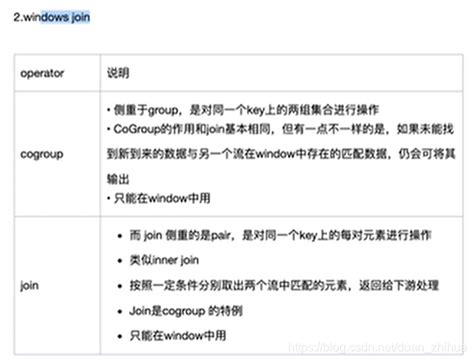 flink大数据实时计算系列 flink的windows join