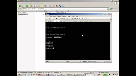 Create An Automatic Login Script For Multiple Devices Using Securecrt