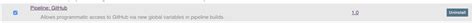 only 1 0 is shown in plugin manager · issue 56 · jenkinsci pipeline