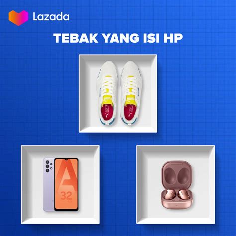 Lazada on Twitter: "Lazadians, ada 3 hadiah idaman ditiap kotak ini, loh~ Eitss.. tapi kalian ...