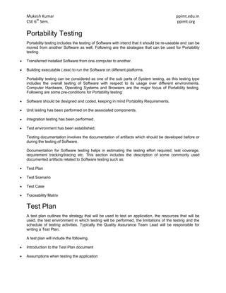 Software Testing PDF Computer Software And Applications Computing