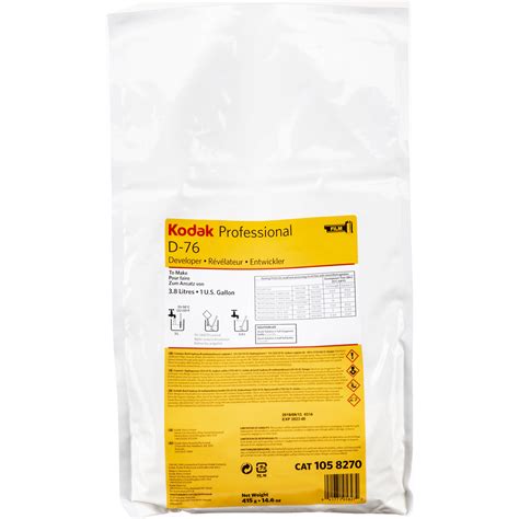 Kodak Professional D-76 Film Developer (To Make 1 gal) 1058270