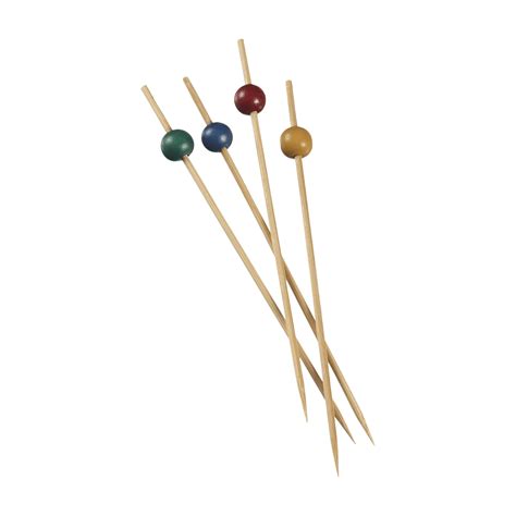 Skewers Ball Assorted Colors 15cm Pack Of 200 Twine Core Pack