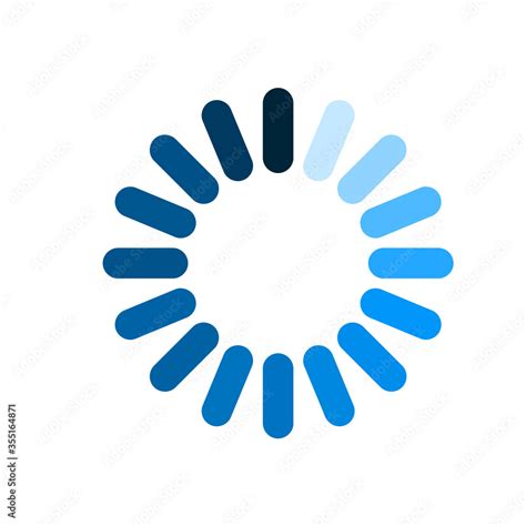 circle loader wait load spinning circle preloader website template