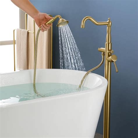 Gold Freestanding Tub At Joseph Shupe Blog
