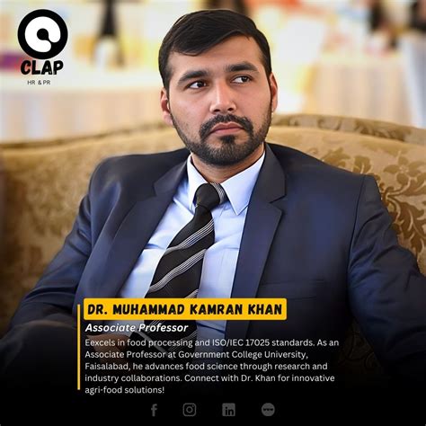 Dr Muhammad Kamran Khan On Linkedin Thank Team Clap For Selecting Me For Your Page You People