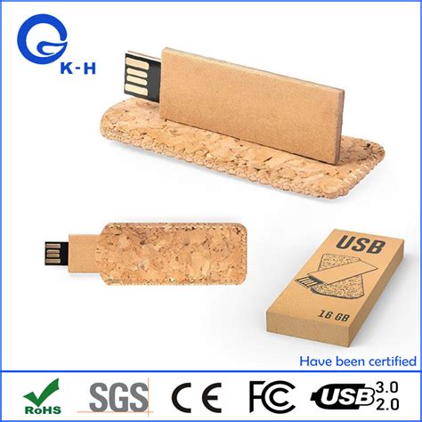 Eco Friendly Recycled Paper Usb Flash Memory Disk Degradable Usb Stick Cardboard Fiber China