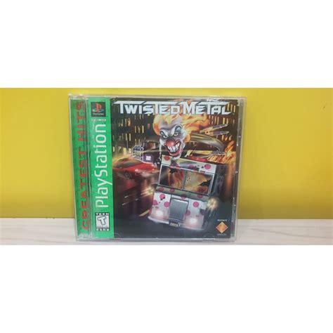 Twisted Metal Ps1 Original Completo Shopee Brasil